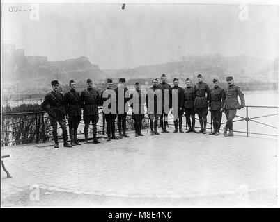 General Billy Mitchell, pioneering aviation advocate (4th from left, in ...