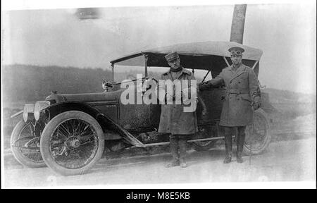 A portrait of Colonel William 'Billy' Mitchell, an American military ...
