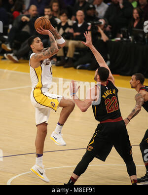 Cleveland Cavaliers forward Larry Nance Jr. dunks in the first half of ...