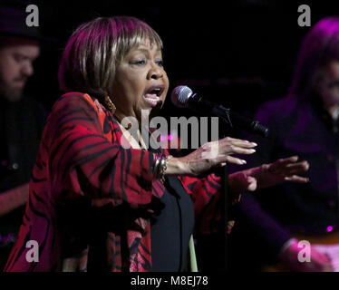 Singer Mavis Staples performs during the 3rd Annual LOVE ROCKS NYC ...