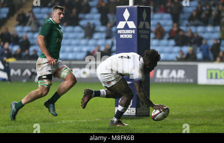 England Under 20's Gabriel Ibitoye Stock Photo - Alamy