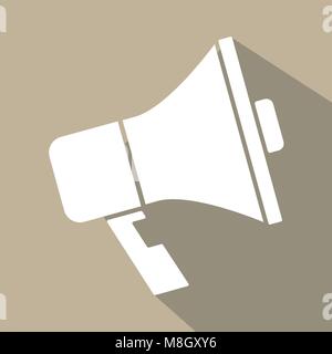 Call icon vector. Noisy phone Flat calling symbol Isolated on white ...