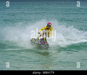 Jet Ski Freestyle Competition Stock Photo - Alamy