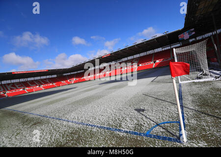 A general view of Stadium Of Light ahead of the Premier League match ...