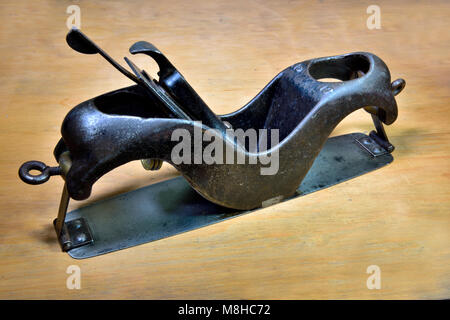 Compass or circular woodworking plane Stanley No. 113 for work on ...