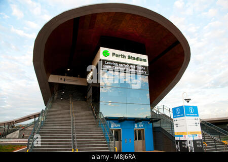 Perth Stadium Train Station - Australia Stock Photo - Alamy