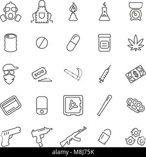 Drug Dealer icon Stock Photo - Alamy