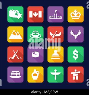 canada flag map monument Stock Vector Image & Art - Alamy