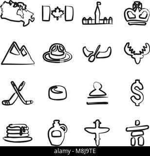 canada flag map monument Stock Vector Image & Art - Alamy