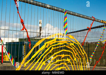 Little Plumpton, Lancashire, Blackpool, UK . 28th April, 2017. Fracking ...