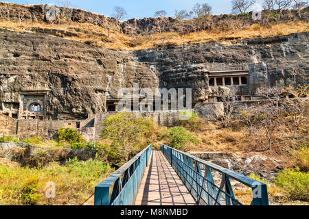 Beauty of Ajanta caves Stock Photo - Alamy