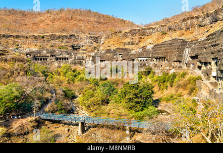 Beauty of Ajanta caves Stock Photo - Alamy