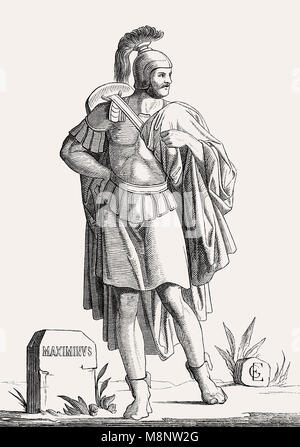 Maximinus Thrax, Gaius Iulius Verus, circa 173 - 238, Roman Emperor 235 ...