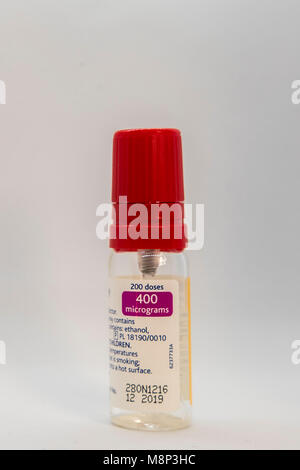 Glyceryl Trinitrate spray GTN Angina chest pain treatment treat box ...