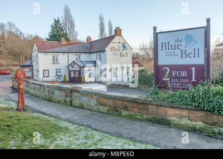 The Blue Bell pub,Yarm,England,UK Stock Photo - Alamy