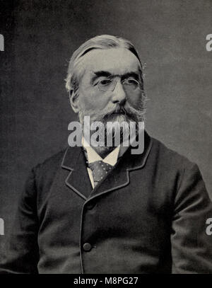 Joseph Norman Lockyer (1836-1920) observing the solar spectrum through ...