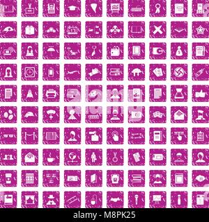 100 writer icons set grunge orange Stock Vector Image & Art - Alamy