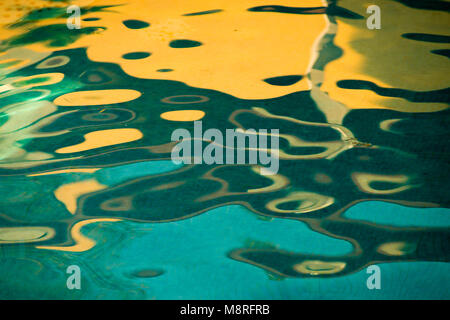 abstract texture of water reflections in calm weather Stock Photo - Alamy