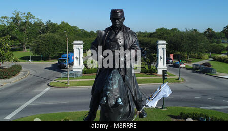 The equestrian statue of Confederate General PGT Beauregard in New ...