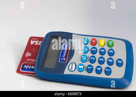 Nationwide Card reader Stock Photo - Alamy
