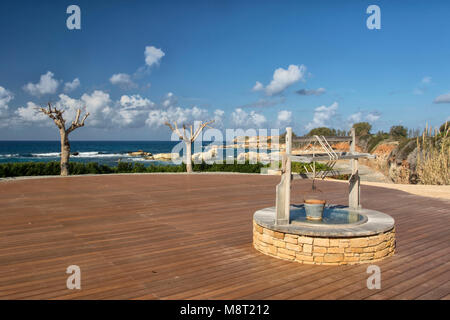 Maniki beach views in the sunshine, Paphos, Cyprus Stock Photo - Alamy