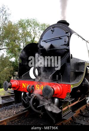 S15 Class locomotive No 847 in action on the Bluebell Railway Stock ...
