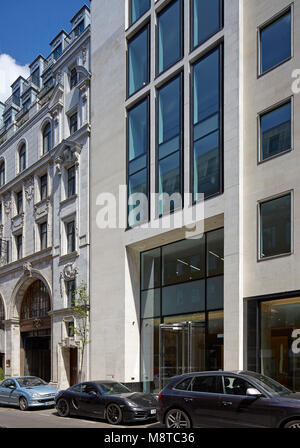 Exterior facade. One Welbeck Street, London, United Kingdom. Architect ...