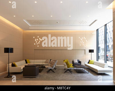 Reception area. One Welbeck Street, London, United Kingdom. Architect ...