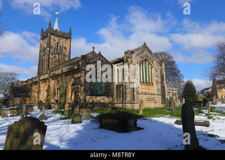 St Mary's Church in Whitkirk,Leeds,UK Stock Photo - Alamy