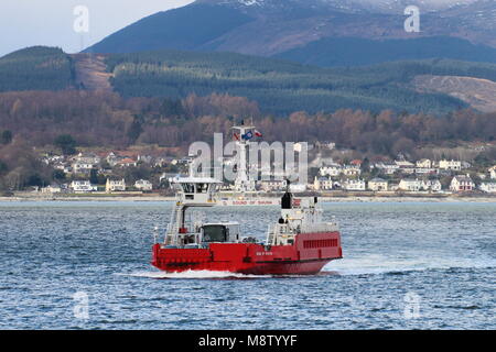 MV Sound of Shuna, a car ferry operated by Western Ferries on the ...