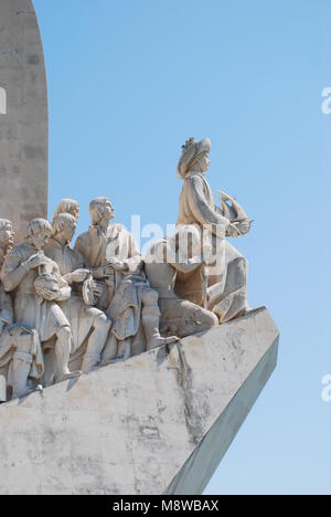Statue, Christopher Columbus, Lisbon, Portugal Stock Photo - Alamy