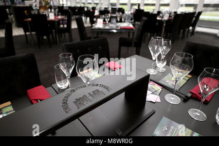 Theatre @ The Festival restaurant and the view from their terrace Stock ...