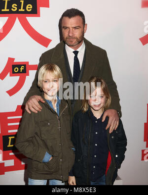 Liev Schreiber attend the "Isle of Dogs" Special Screening on March 20 ...