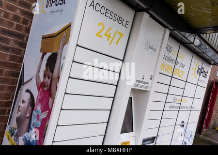 InPost parcel locker (national network click and collect delivery ...
