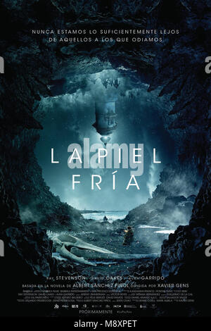 COLD SKIN, (aka LA PIEL FRIA), US poster, from left: from left: Ray ...