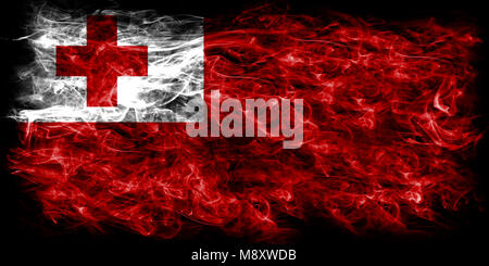 Tonga smoke flag Stock Photo - Alamy