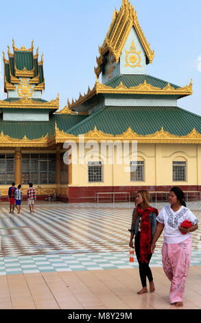 Myanmar, Mon State, Thaton, Shwe Sar Yan Pagoda Stock Photo - Alamy