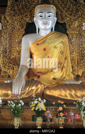 Myanmar, Mon State, Thaton, Shwe Sar Yan Pagoda Stock Photo - Alamy