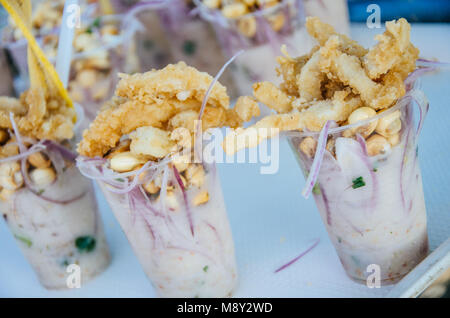 Leche de Tigre - Tiger milk, a dish of Peruvian ceviche Stock Photo - Alamy