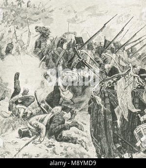 The Battle of Vittoria, 21 June 1813, drawn and etched by W. Heath ...