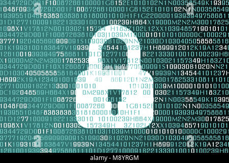 Professional lock screen on laptop or computer display Stock Photo - Alamy