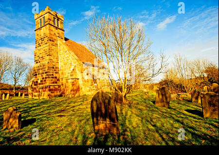 St Andrew church, Upleatham, Redcar and Cleveland Stock Photo - Alamy