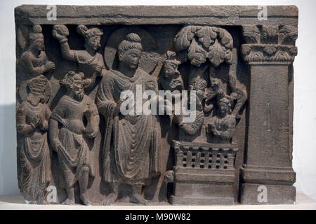 Buddha with Naga Kalika Stock Photo - Alamy