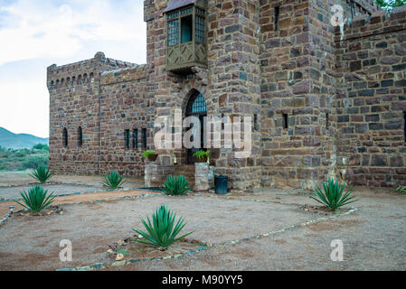 Castle Duwisib German Historic Architecture In Namibia Stock Photo - Alamy