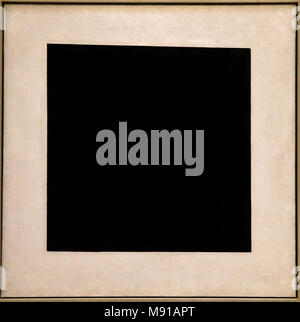 Black Suprematic Square, Painting by Kazimir Malevich Stock Photo - Alamy