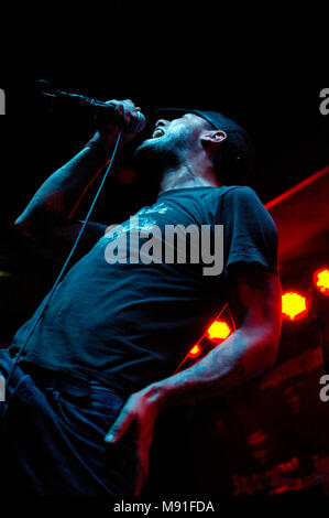 Jason Cruz of Strung Out performing on the Jagermeister Music Tour ...