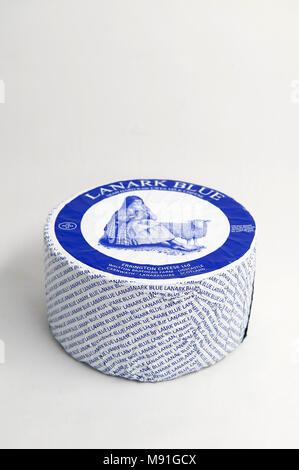 Scottish blue cheese Lanark Blue Stock Photo - Alamy