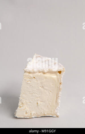 French Chaource cheese Stock Photo - Alamy