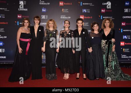Valeria Golino, Paola Cortellesi, Jasmine Trinca, Giovanna Mezzogiorno ...