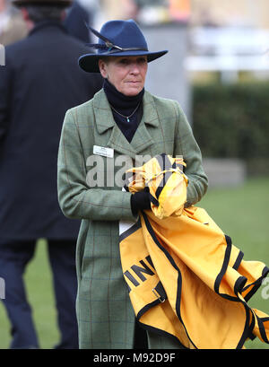 Rachel Trice-Rolph during Gold Cup Day of the 2018 Cheltenham Festival ...